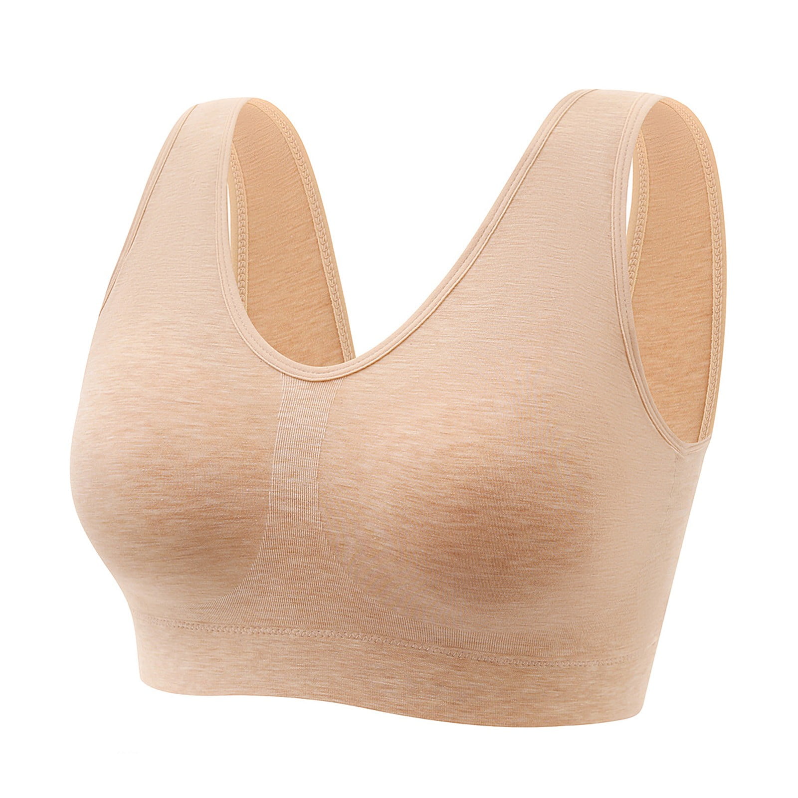 Bigersell Women Wireless Pullover Bras - Ladies Push up Sports Bras No ...