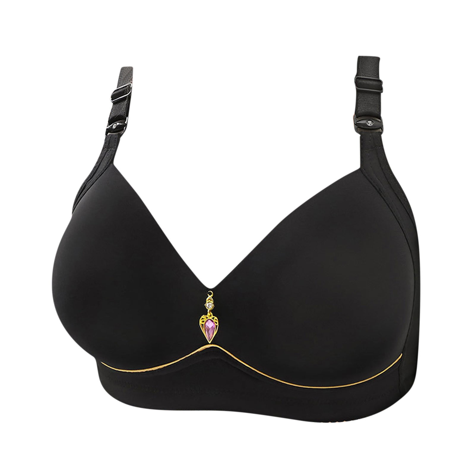 Bigersell Women's Bras No Underwire On Sale Women Bras Full-Coverage ...