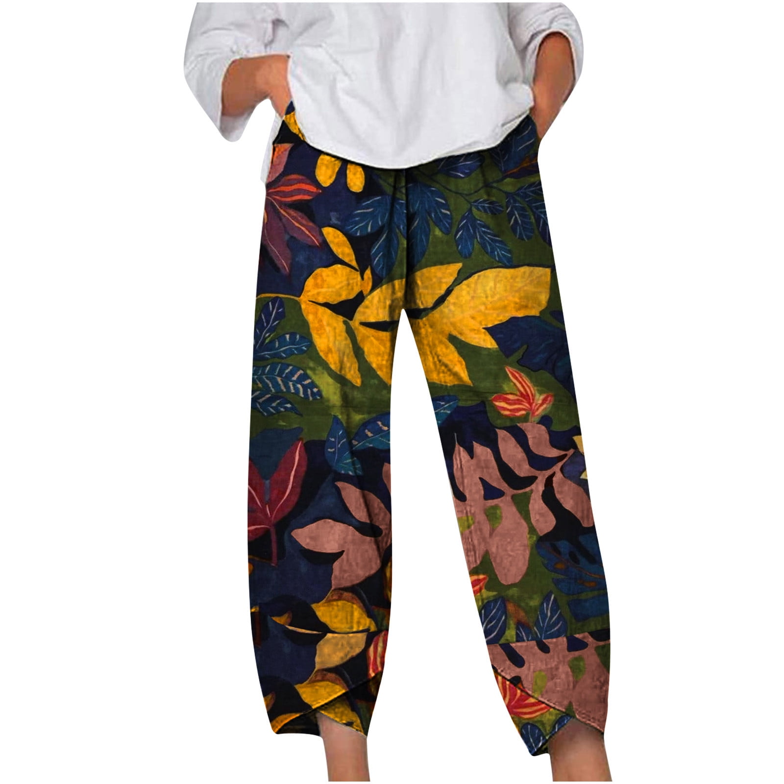 Bigersell Women's Shaping Bootcut Pants Full Length Pants Women ...