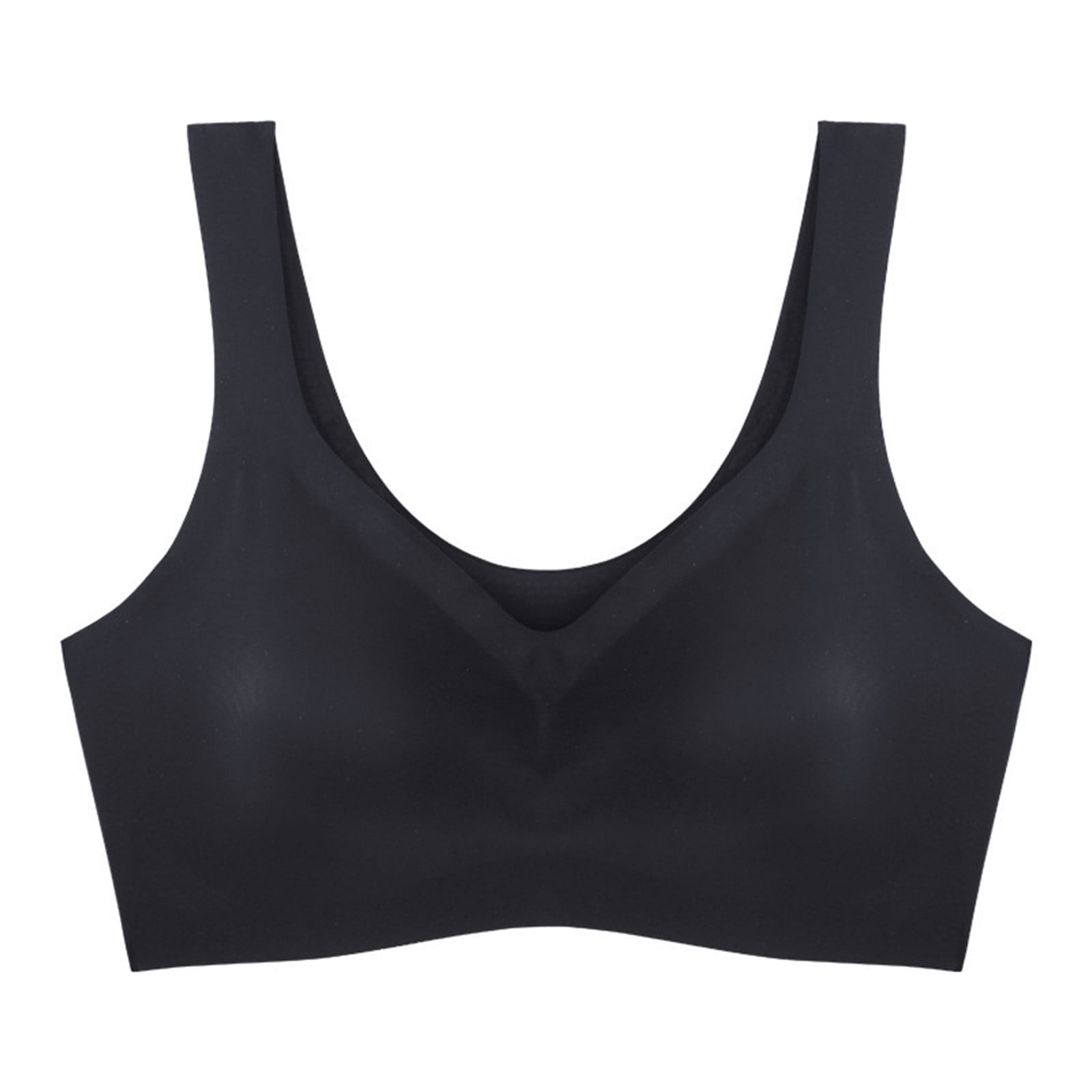 Bigersell Womens Bra and Panty Sets V-Neck Wire-Free Bra Support Women ...