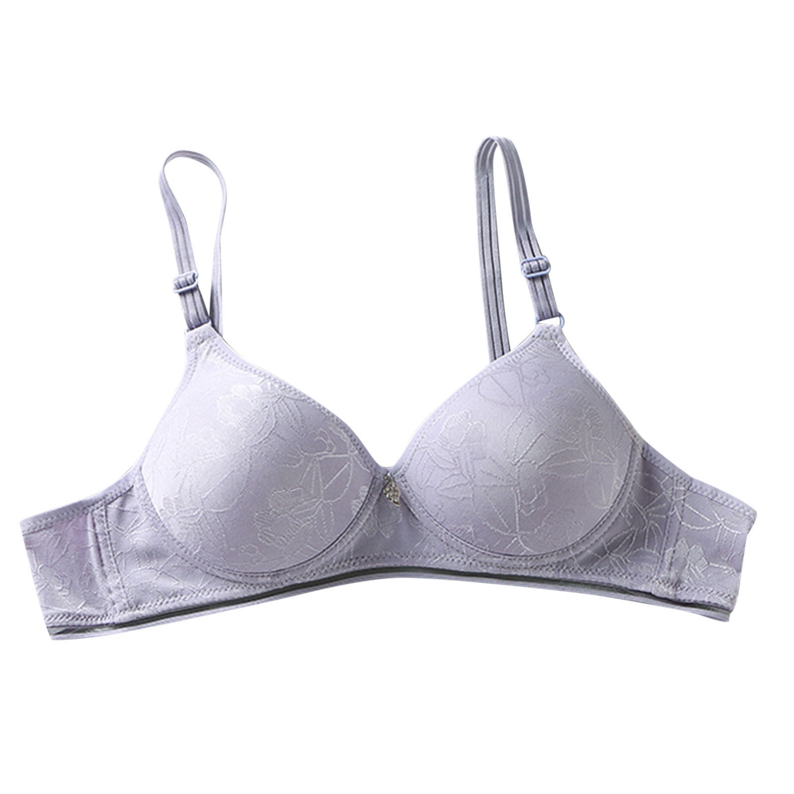 Bigersell Yoga Bra Women Bra Soild Wire Free Underwear 1 Piece Bra ...