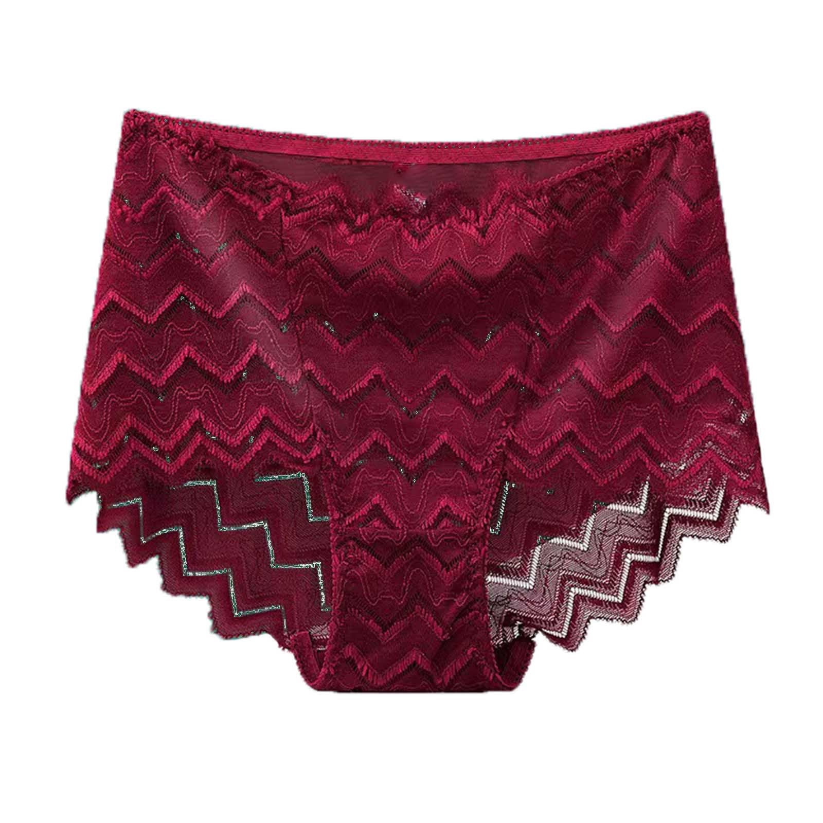 Bigersell Seamless Cheeky Underwear for Women Clearance Womens Lace ...