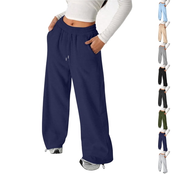 Bigetiay Boys Wide Leg Casual Pants Elastic Waist Loose Fit Trousers ...