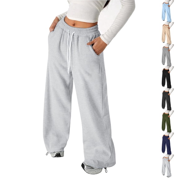 Bigetiay Boys Wide Leg Casual Pants Elastic Waist Loose Fit Trousers ...