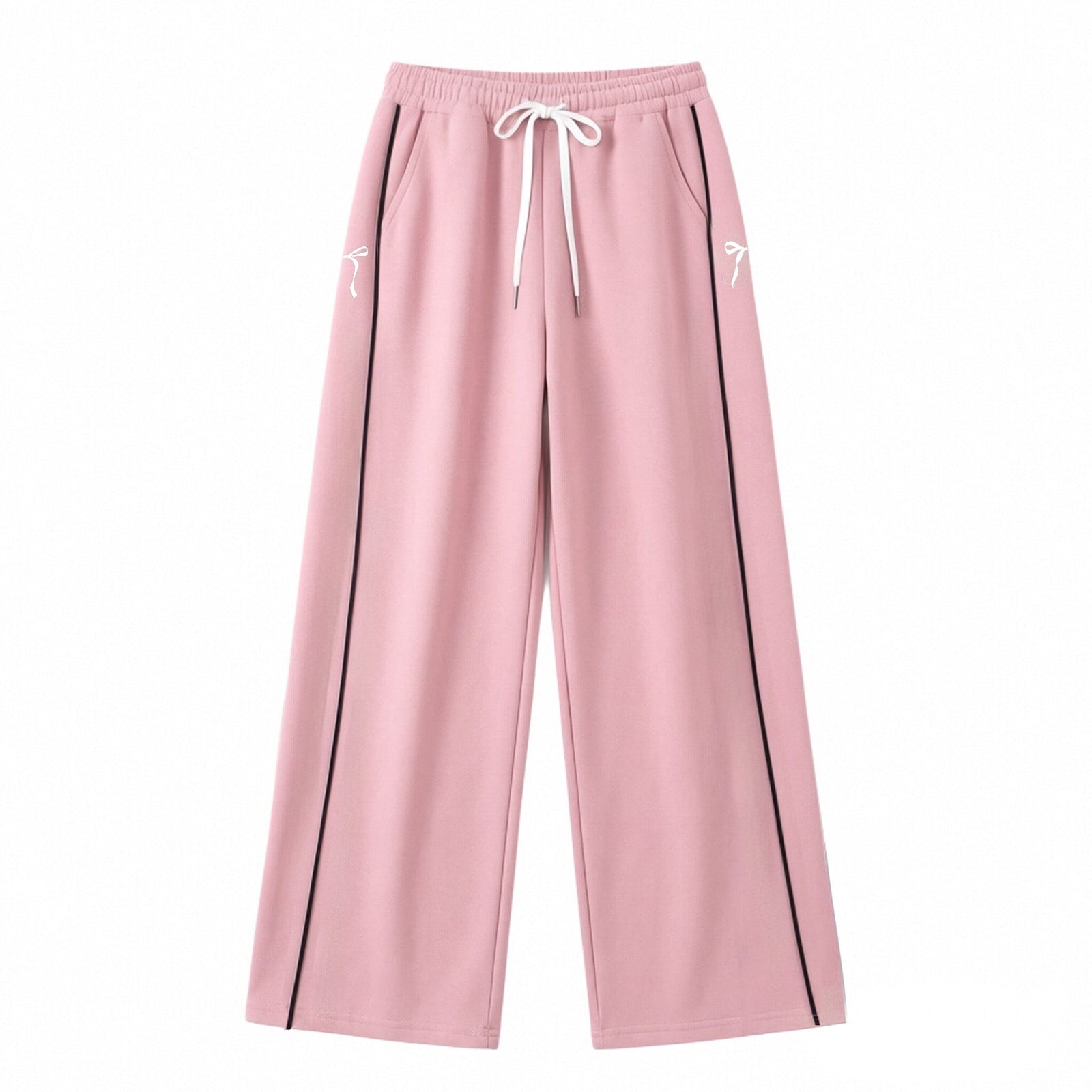 Bigetiay Girls Pants Casual Loose Fit Trousers Everyday Wear Kids ...