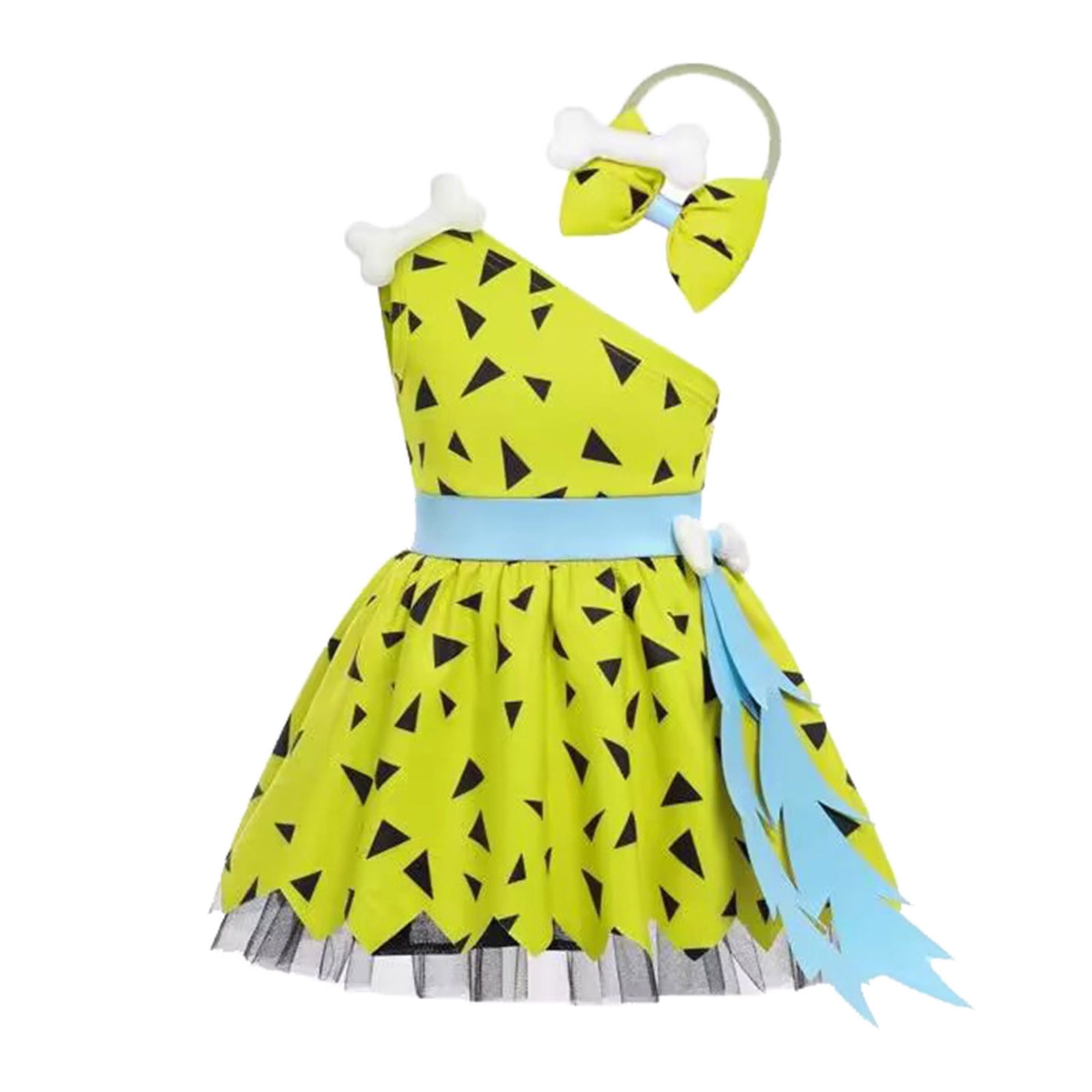 Bigetiay Kids Girls Caveman Costume Infant Halloween Costume Girl Dog ...