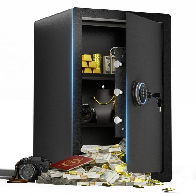 Bigfeliz 4.5 Cu.ft.Large Safes,Fire and Water Resistant Home Safe ...