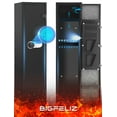 Bigfeliz Biometric Rifle Gun Safe,Quick Access Fingerprint Long Gun ...