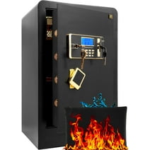 First Alert Steel Hanging File Folder Box Safe with Key Lock, 3050F ...