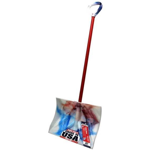 "EMSCO Bigfoot 18"" Heavy-Duty Winter Snow Shovel - Multi-Use ...