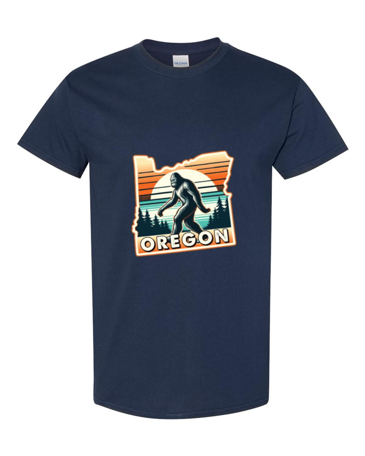 Bigfoot Believer An Oregon Sasquatch Project Cryptid T-Shirt, for men ...