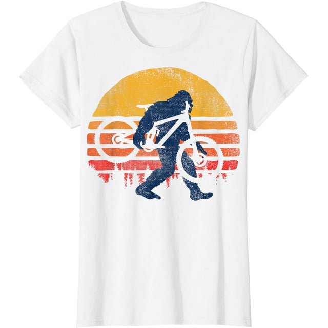 Bigfoot Bike - Funny MTB Graphic T-Shirt - Walmart.com