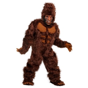 Jack Links Sasquatch Costume for Adults - Funny Halloween Cosplay ...