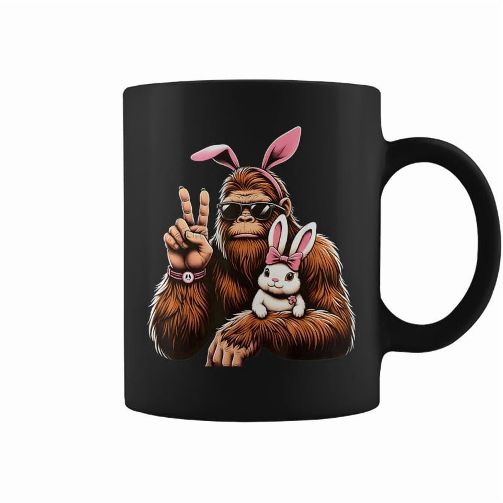 Bigfoot Bunny Easter Day Sasquatch Coffee Mugs - Walmart.com