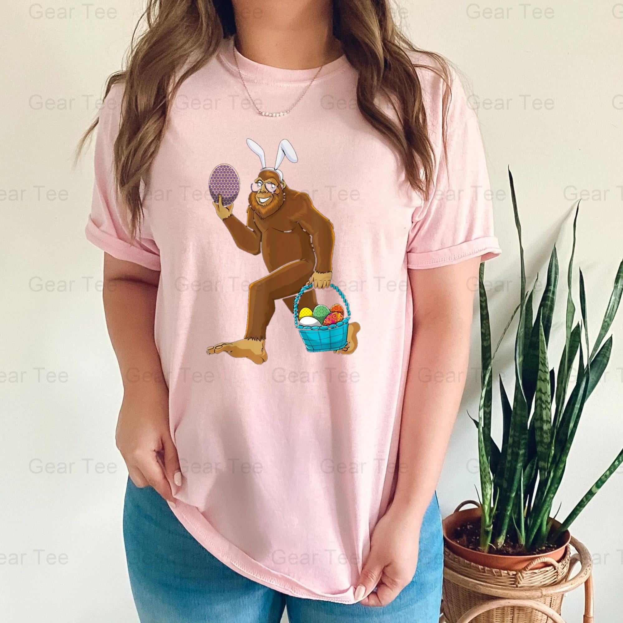 Bigfoot, Carrying Eggs, Funny, Easter, Sasquatch Lovers, Cryptid ...