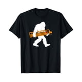 Bigfoot Carrying School Bus Sasquatch Bus Driver T-Shirt - Walmart.com