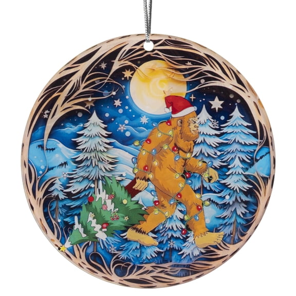 Bigfoot Ornament