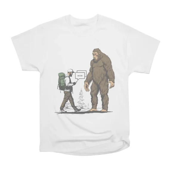 Bigfoot Encounter T-Shirt Tee Gift For Him Merch For Her Apparel For ...