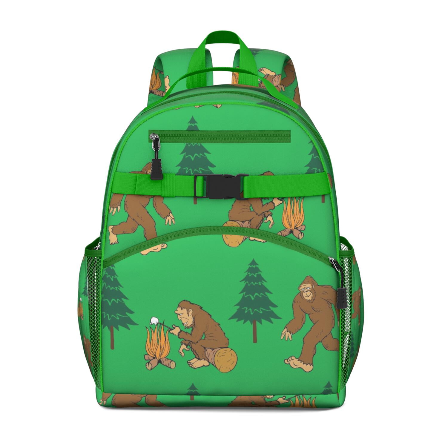 Bigfoot Footprint Backpack - Adjustable Ergonomic Backpack for Creature ...