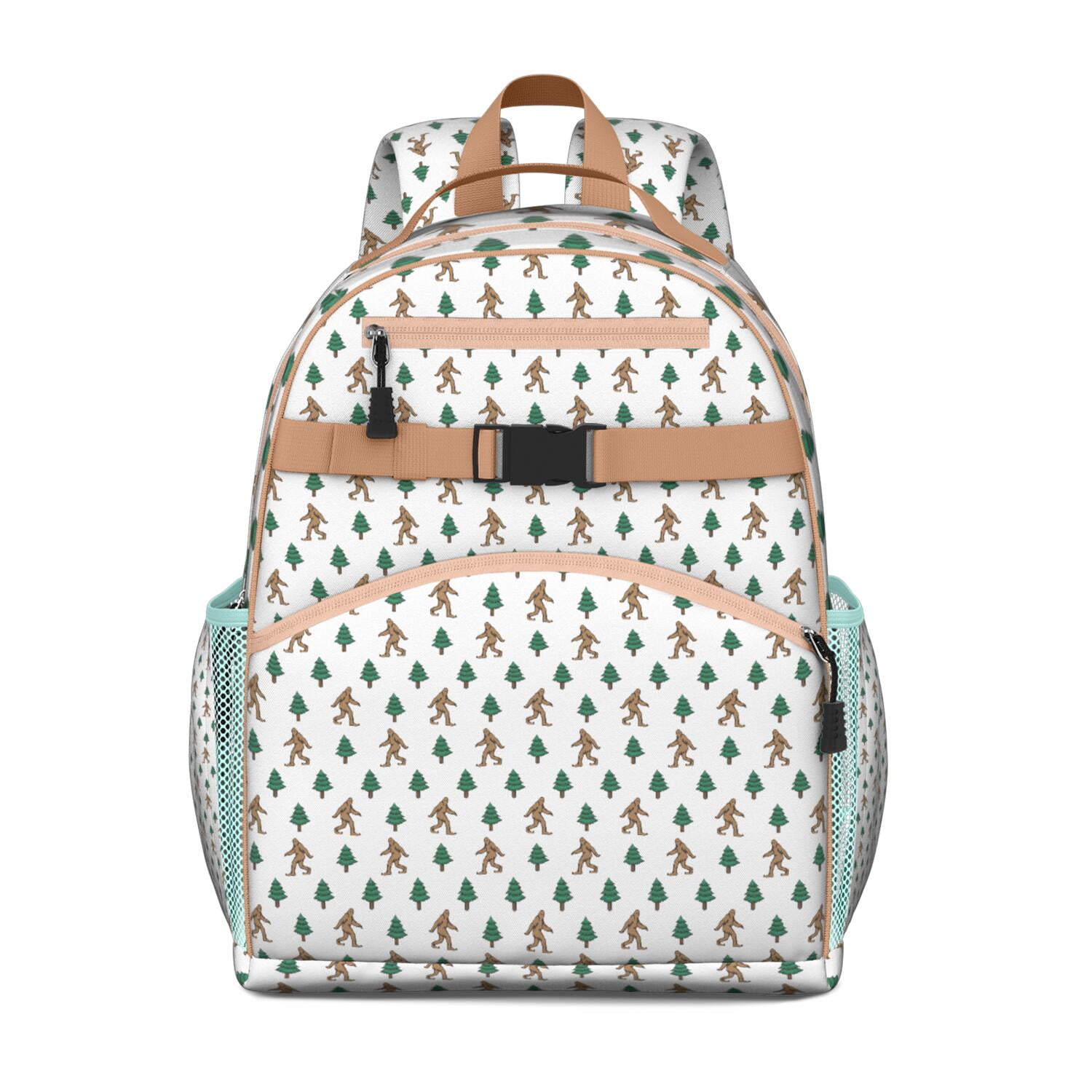 Bigfoot Footprint Backpack - Adjustable Ergonomic Backpack for Creature ...