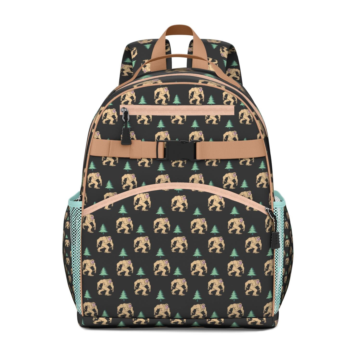 Bigfoot Footprint Backpack - Adjustable Ergonomic Backpack for Creature ...