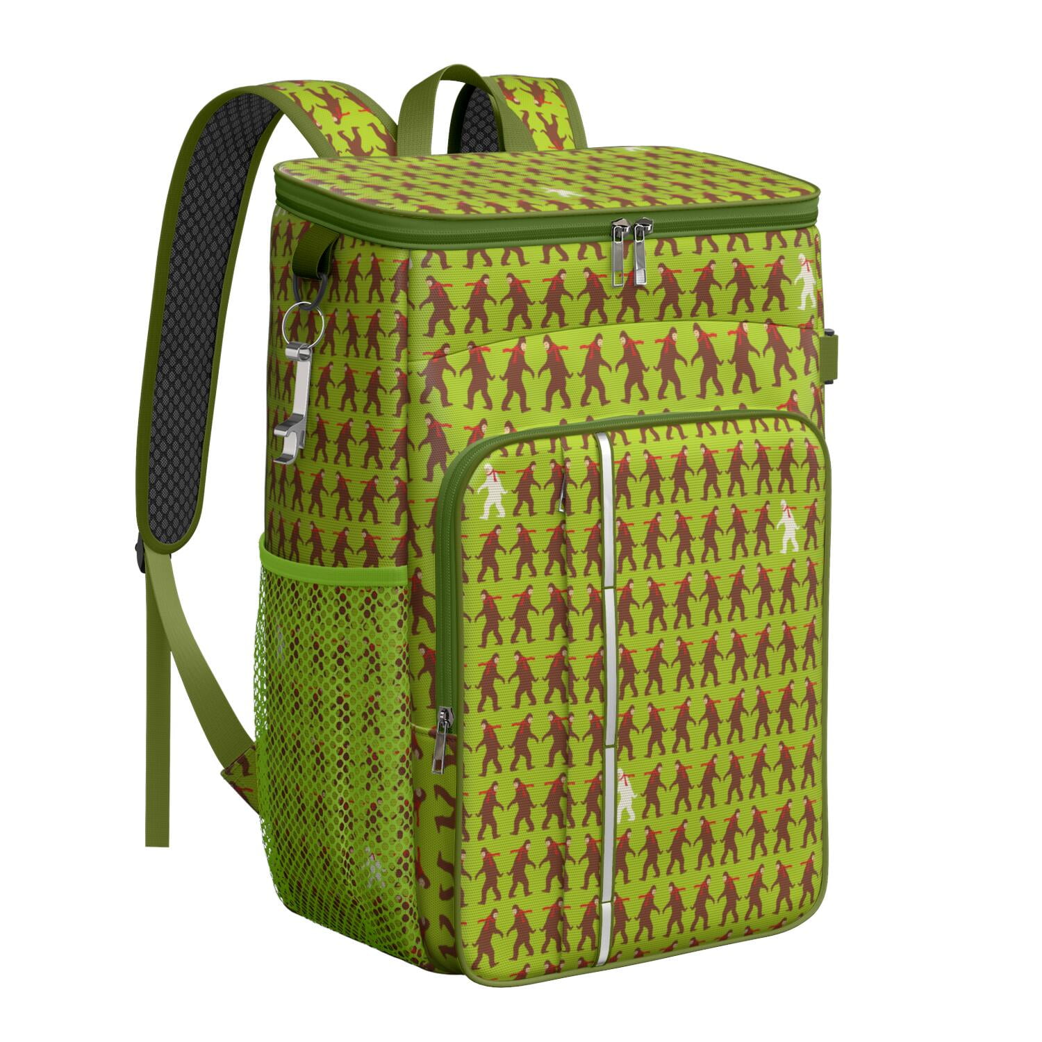 Bigfoot Footprint Design Backpack Cooler, Leak Proof Insulated Cooler ...