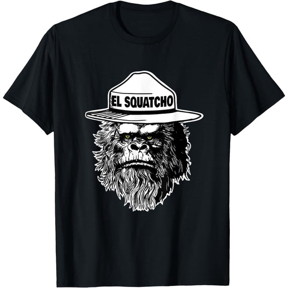 Bigfoot Forest Ranger Bigfoot T-Shirt - Walmart.com