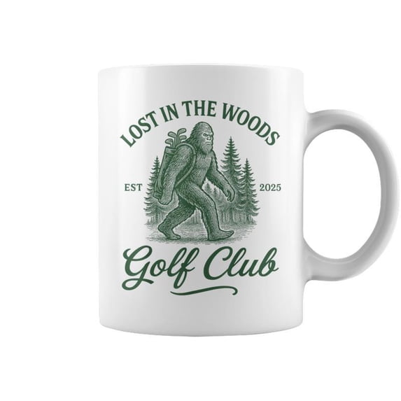 Bigfoot Golfing Sasquatch Golf For Golfer Coffee Mugs - Walmart.com