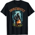 Bigfoot Grilling Sasquatch Pitmaster Grill BBQ Smokesquatch T-Shirt ...