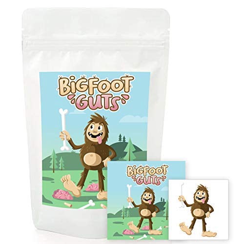Bigfoot Guts Gummy Body Parts Funny Unique Easter Basket Stuffer Candy ...