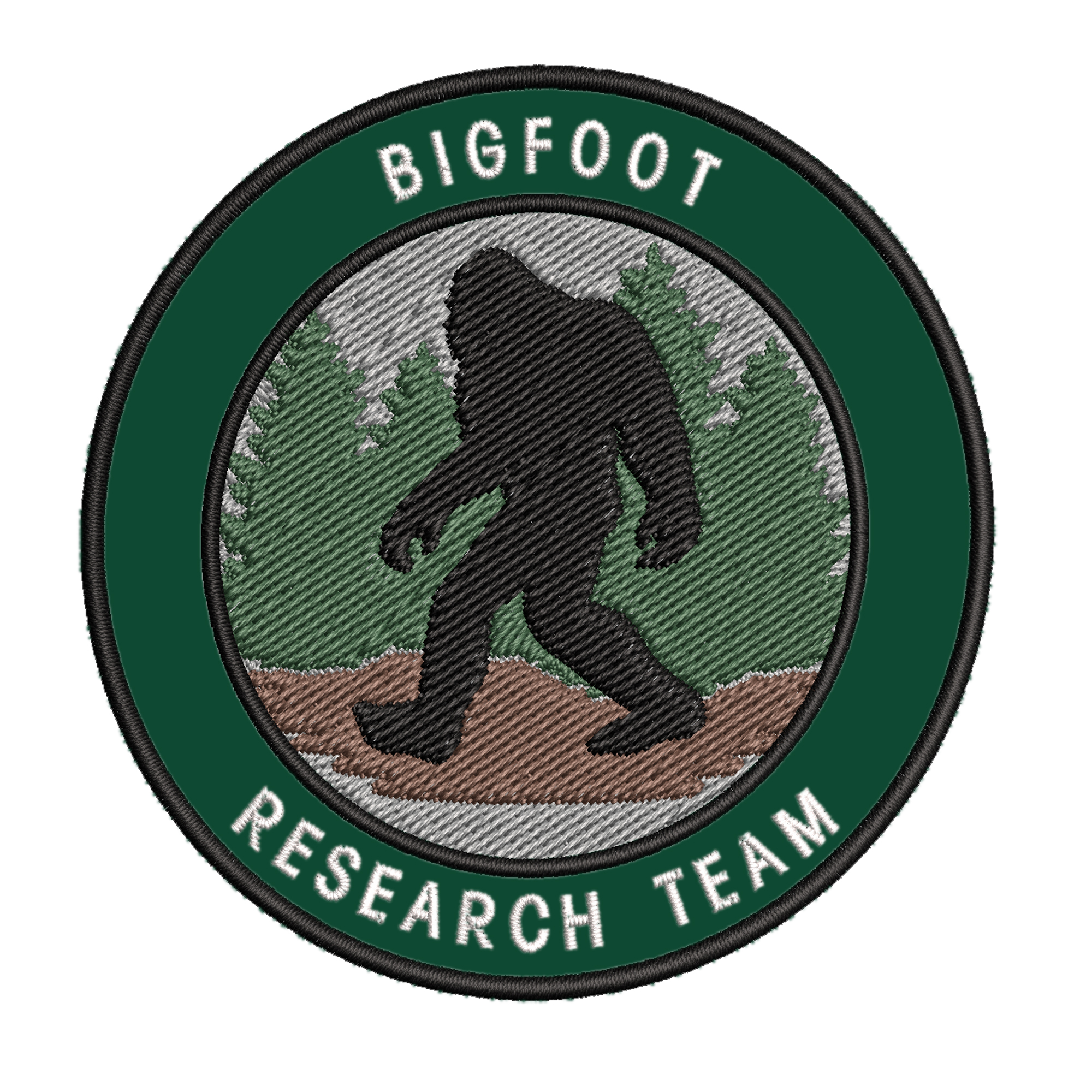 Bigfoot Hide & Seek World Champion 3.5" Iron On Or Sew On Embroidered ...