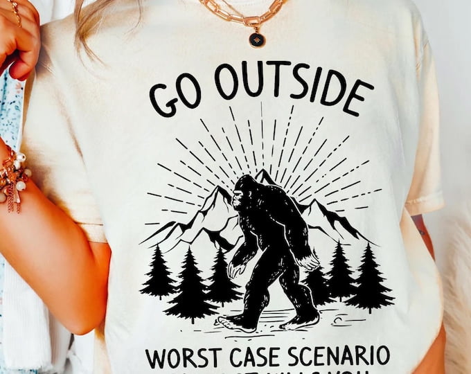 Bigfoot Hiking Design: Cryptid Camping - Walmart.com