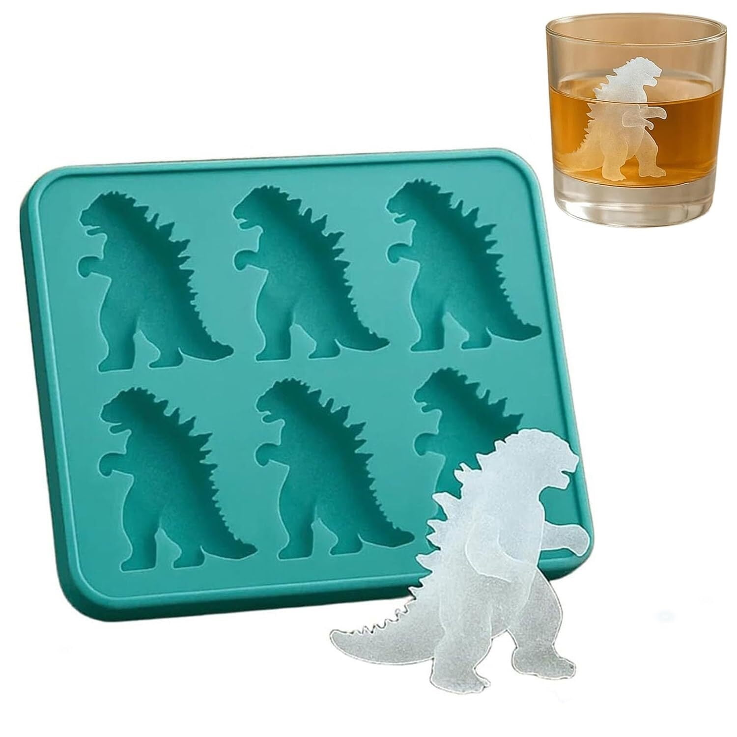 Bigfoot Ice Mold, Monster Ice Mold, 6 Cavity Silicone Ices Tray, Food ...
