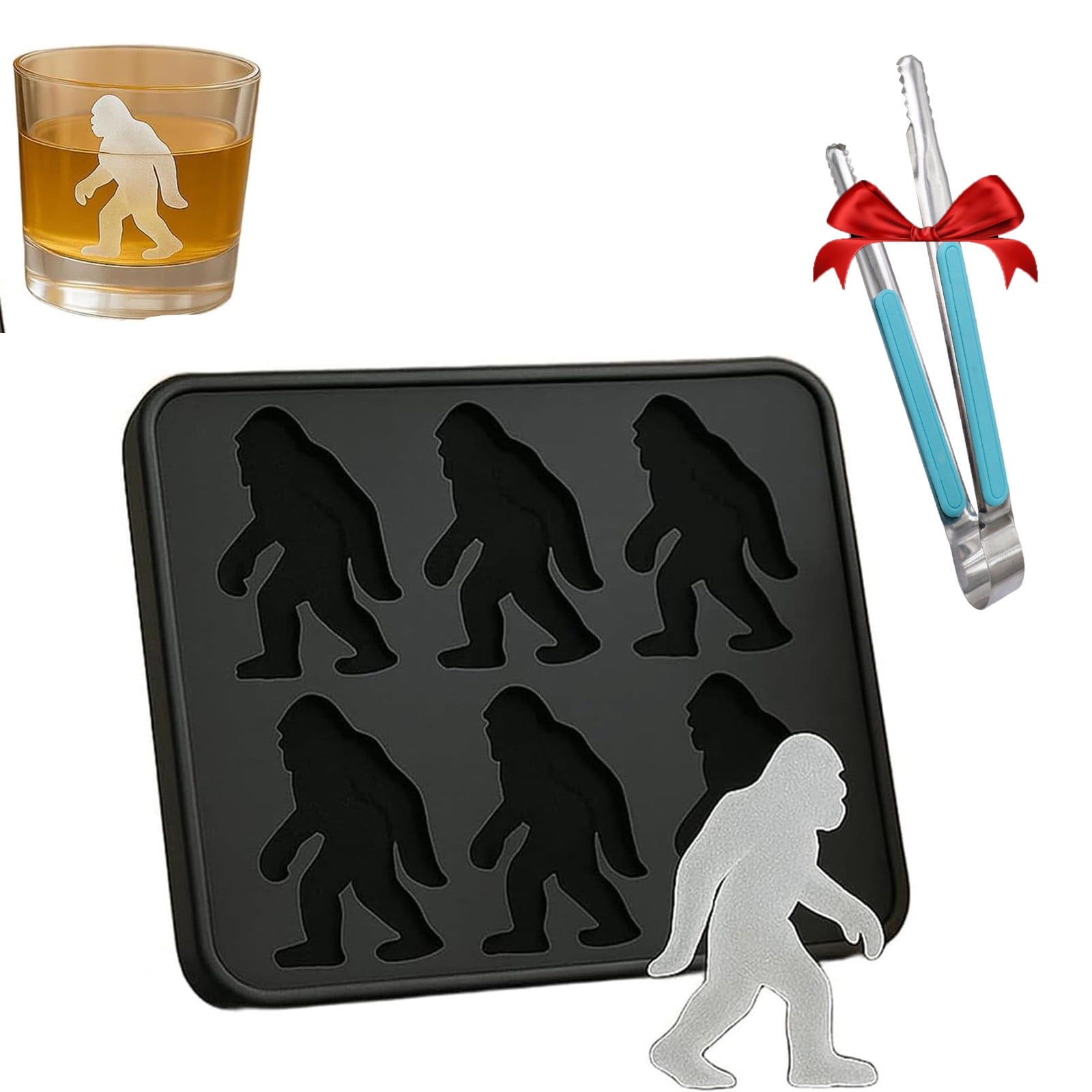 Bigfoot Ice Mold, Monster Ice Mold, Molds With Homemade Flavored Frozen ...