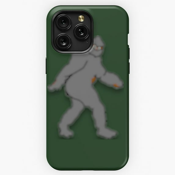Bigfoot Is Blurry Meme Cryptid Humor Case for iPhone 11 12 13 14 15 16 ...