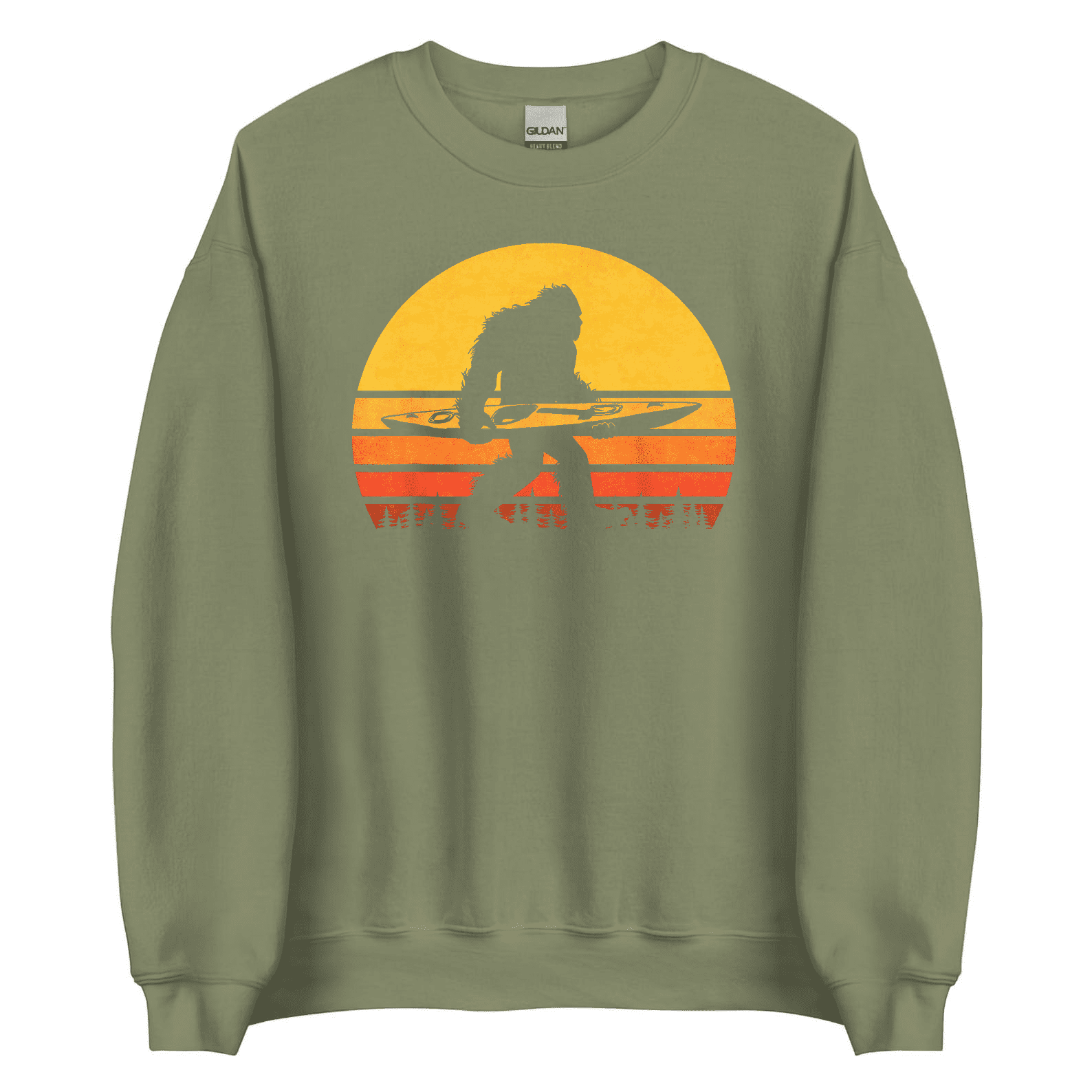 Bigfoot Kayak Sasquatch Kayaking Kayak T Shirt - Walmart.com