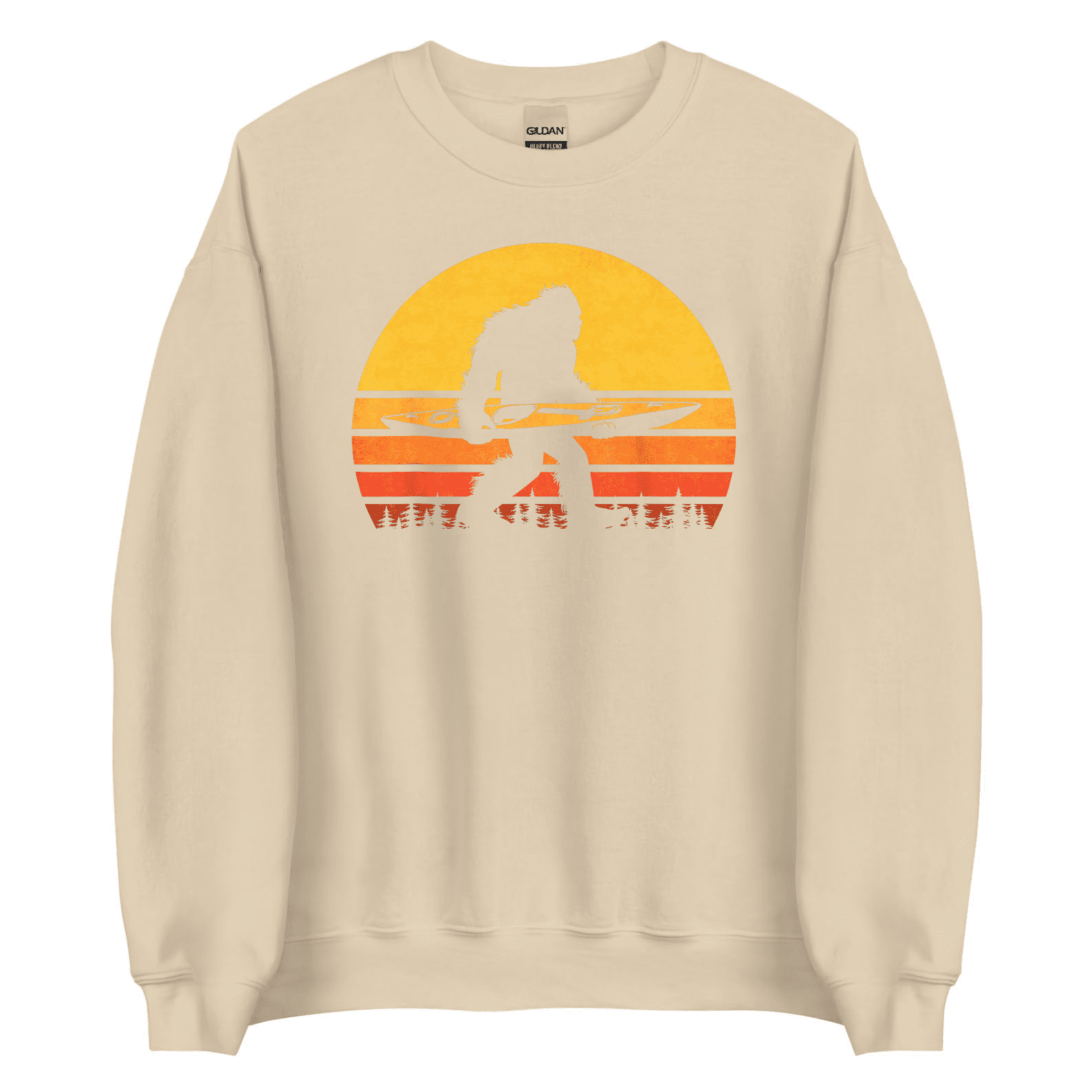 Bigfoot Kayak Sasquatch Kayaking Kayak T Shirt - Walmart.com