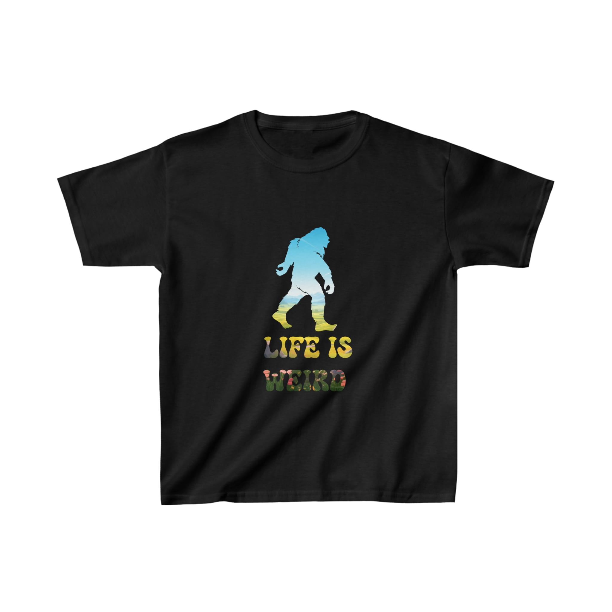 Bigfoot Kids Heavy Cotton™ Tee Shirt, Life is Weird - Walmart.com