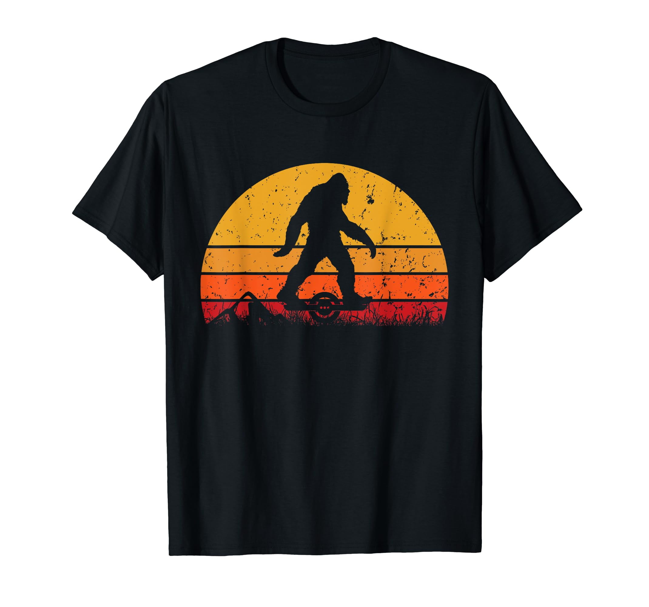 Bigfoot One Wheel Float Electric Skateboard Owner Hoverboard T-Shirt ...