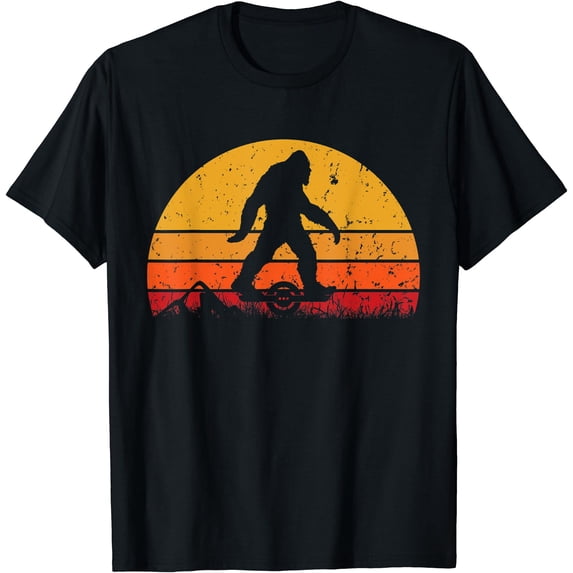 Bigfoot One Wheel Float Electric Skateboard Owner Hoverboard T-Shirt ...