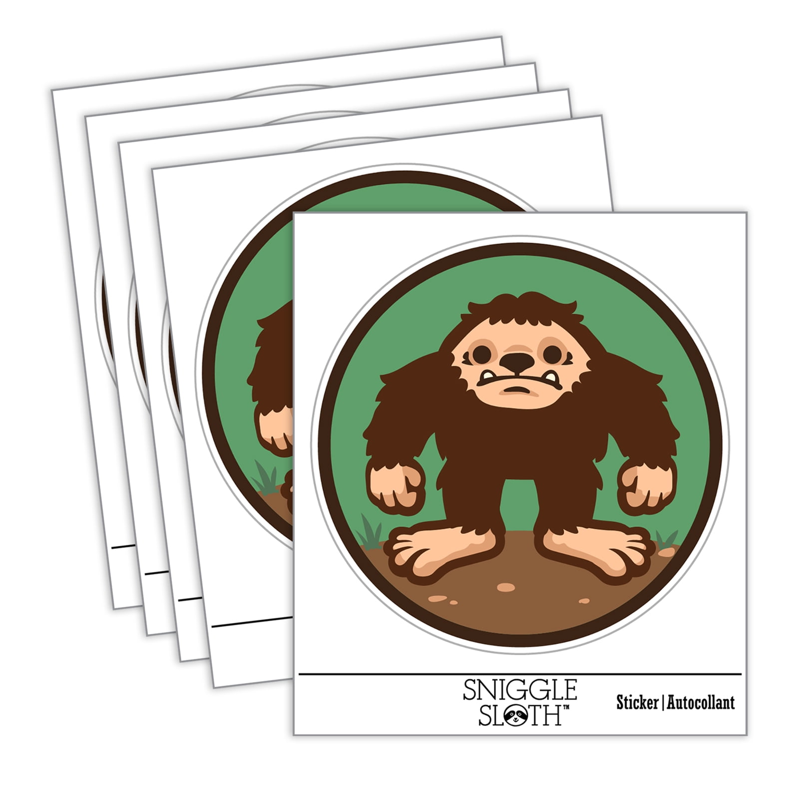 Bigfoot Sasquatch Cryptozoology Car Window Bumper Water Bottle Phone ...