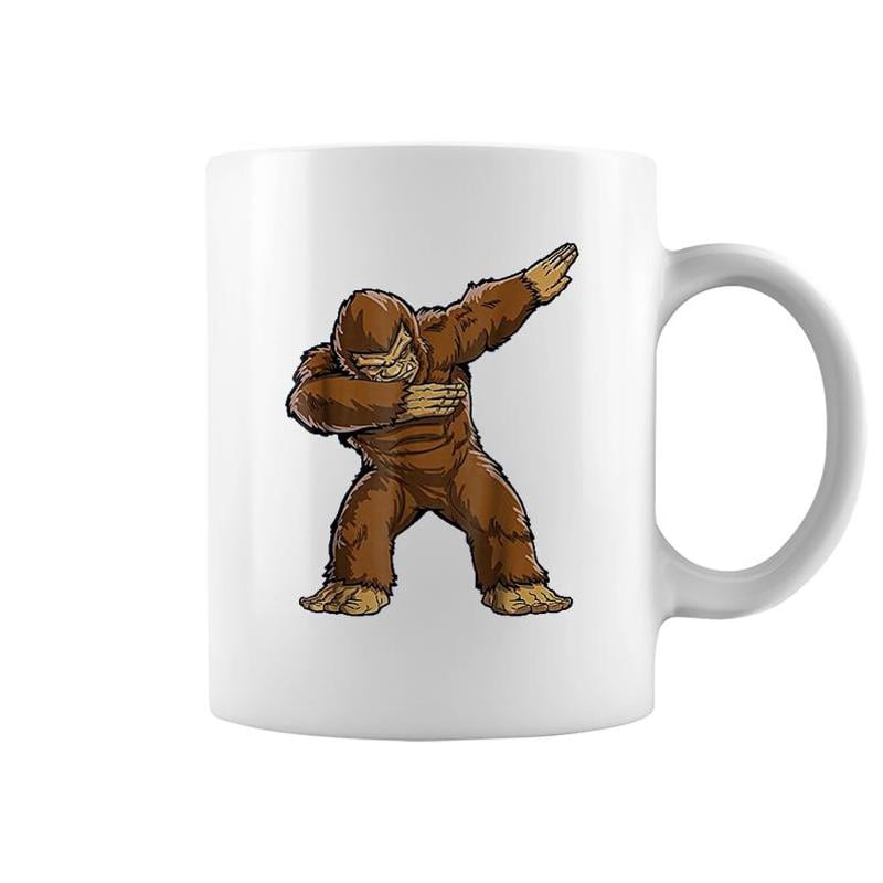 Bigfoot Sasquatch Dabbing Funny Dab Monster Gifts Coffee Mug - Walmart.com