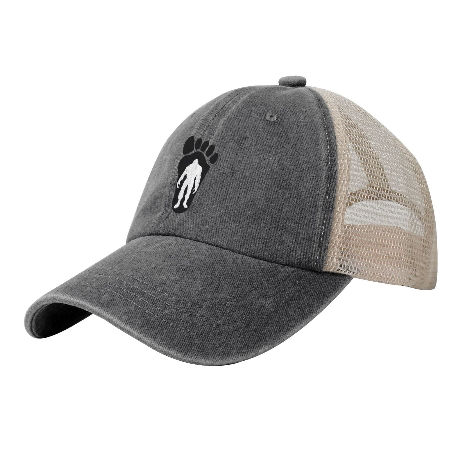 Bigfoot Sasquatch Inside A Bigfoot Unisex Cowboy Mesh Baseball Cap ...
