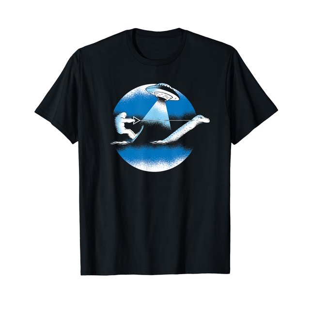 Bigfoot Sasquatch Loch Ness Monster Alien Ufo Abduction T Shirt