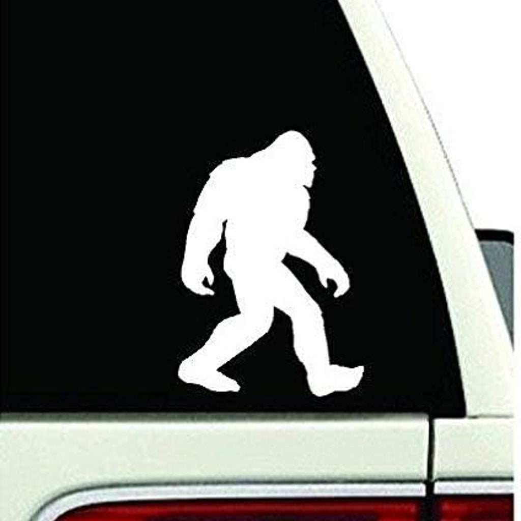 Bigfoot Sasquatch Pacific NW Forest Die Cut Vinyl Decal Oracle (White ...