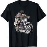 Bigfoot Sasquatch Riding A Motorcycle T-Shirt - Walmart.com