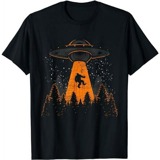 Bigfoot Sasquatch Ufo Alien Abduction Yeti Cryptid Bigfoot T Shirt