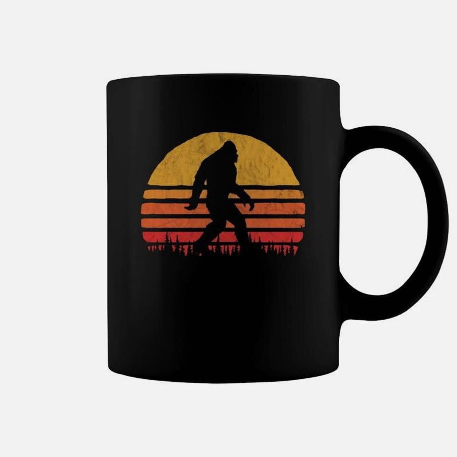 Bigfoot Silhouette Sun Believe Coffee Mug - Walmart.com
