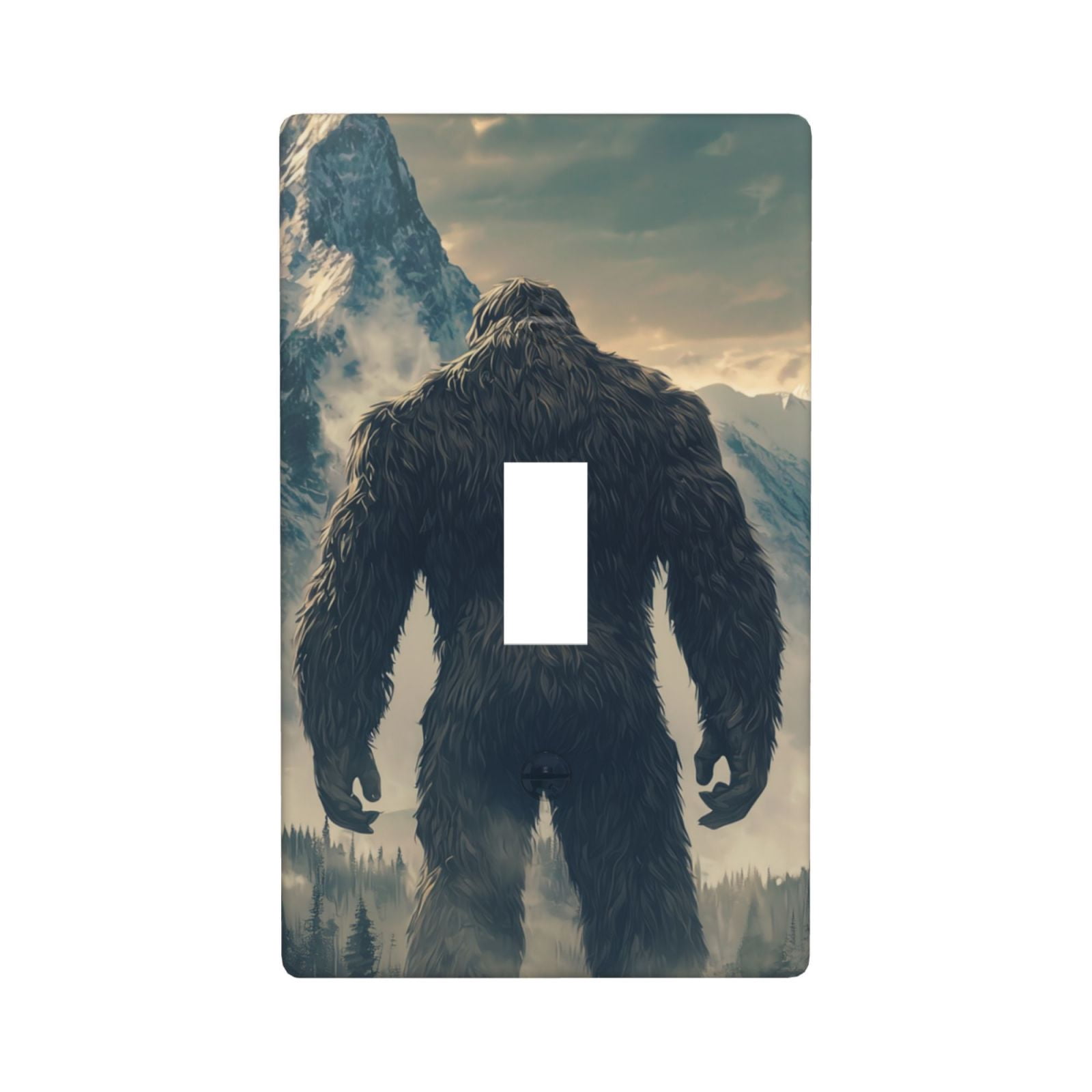 Bigfoot Single Toggle Light Switch Plates Outlet Covers Decorative ...