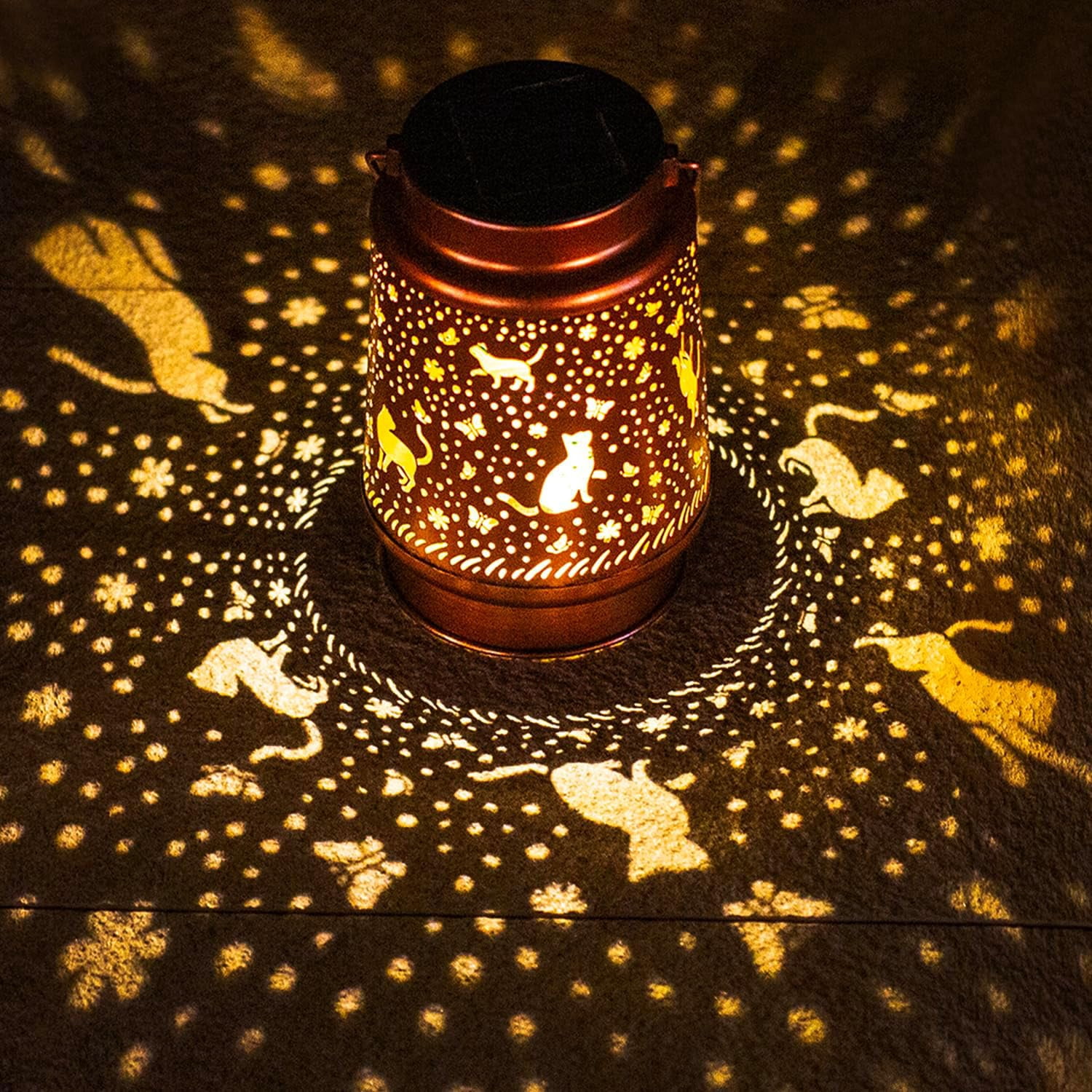 Bigfoot Solar Lanterns Outdoor Waterproof Hanging Solar Lights Big Foot ...